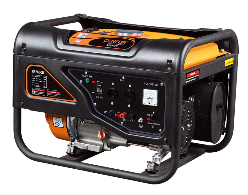 2500W DC 8.3A 12V Portable Gasoline Generator Recoil / Electric ...