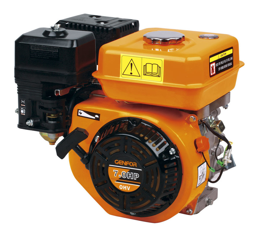 GX210 9.0HP Four Stroke Petrol Engine Gasoline Fuel Type Compact Structure