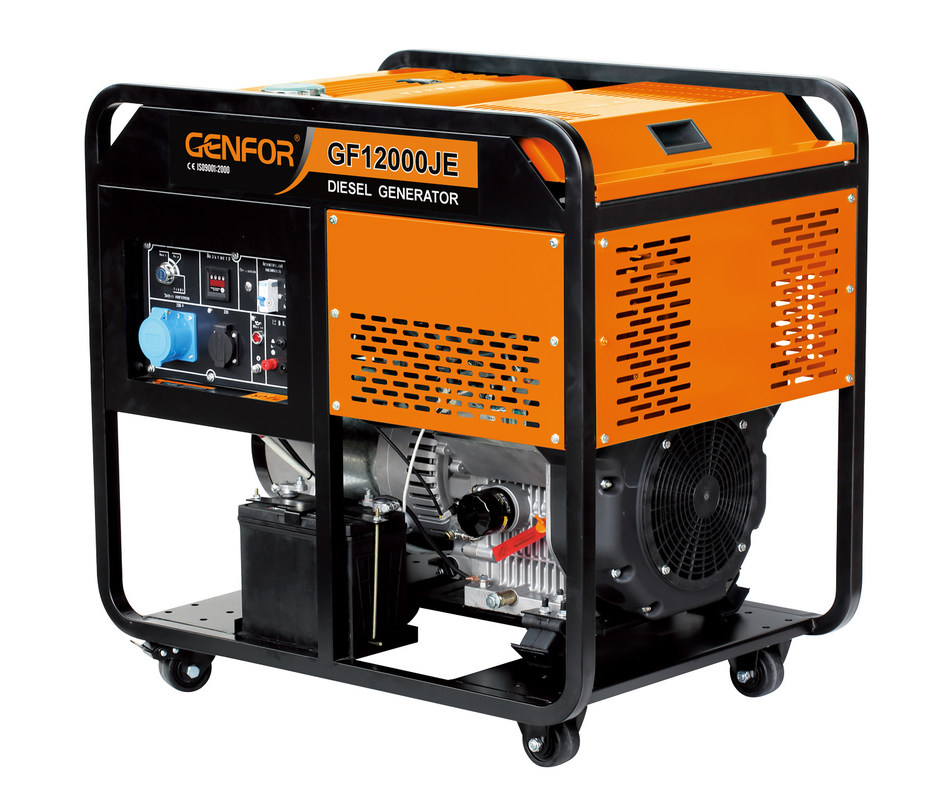 192FE Air Cooled Open Diesel Generator 7KW 25L Fuel Tank Genset Power ...