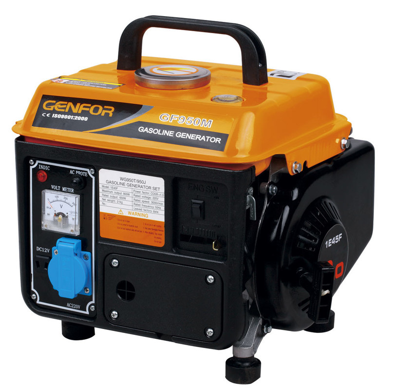 GF950R Mini Genset Portable Gasoline Generator 750W Rated Power Custom ...
