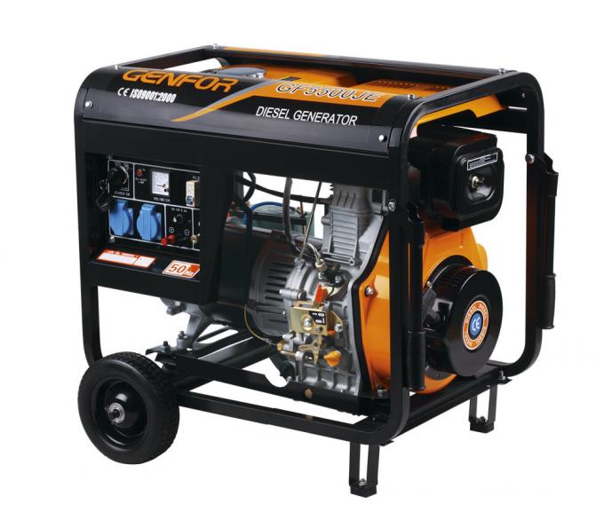 192FE Air Cooled Open Diesel Generator 7KW 25L Fuel Tank Genset Power ...