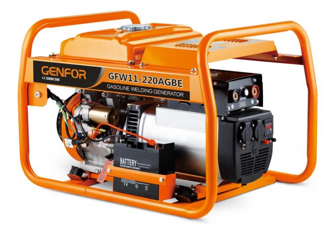 DC 19 - 26V Single Phase Generator , Welding Generator Set 8.0HP Max Output