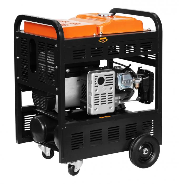 24L 200A Compressor Welder Generator , Genset Welder Generator 5.0KW ...